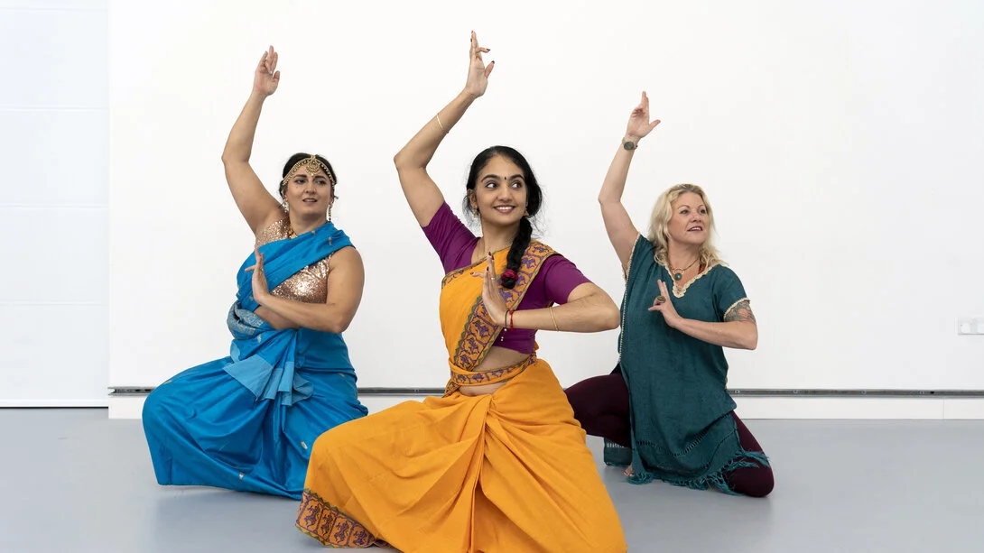 Bharatanatyam Group Dance Poses